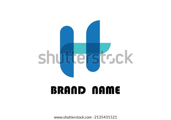 Simple H Logo Design Element Stock Vector (Royalty Free) 2135431521 ...