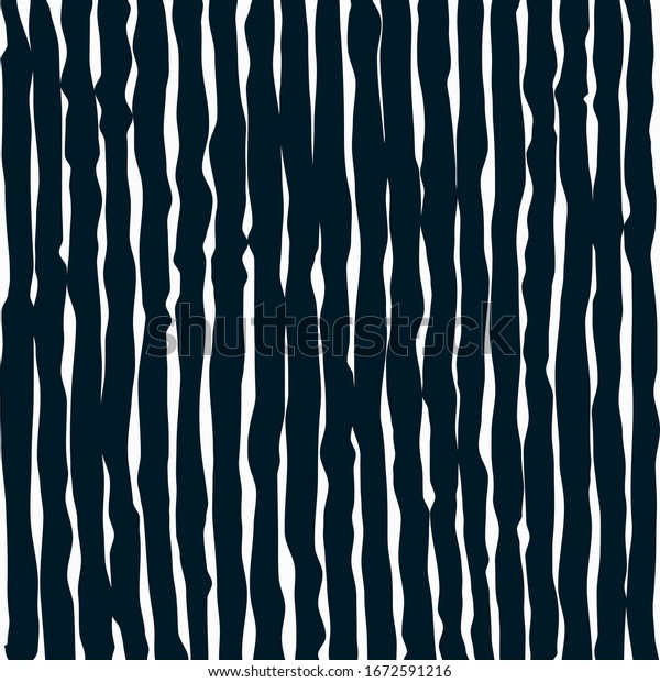 Simple Hand Drawing Dark Blue Vertical Stock Vector (Royalty Free ...