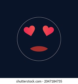 Simple Heart Symbol Background Art Stock Vector (Royalty Free ...