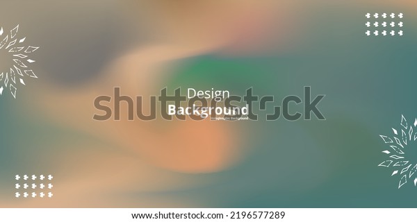 Simple Holographic Gradient Background Bright Colors Stock Vector ...