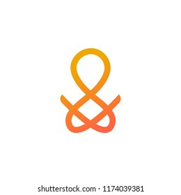 Simple Human Logo Branding Identity Vector Stock Vector (Royalty Free ...