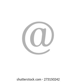 Simple Icon Email Symbol Stock Vector (Royalty Free) 273150242 ...