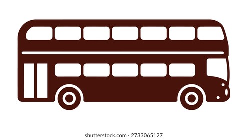 London Bus Simple Drawing