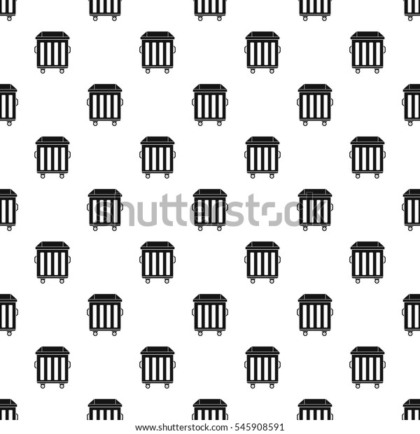 Simple Illustration Dumpster On Wheels Vector: เวกเตอร์สต็อก (ปลอดค่า ...