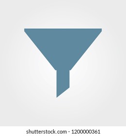 Simple Illustration Filter Icon Stock Vector (Royalty Free) 1200000361 ...