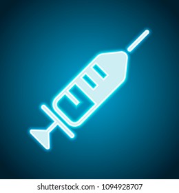 Simple Injector Icon Neon Style Light Stock Vector (Royalty Free ...