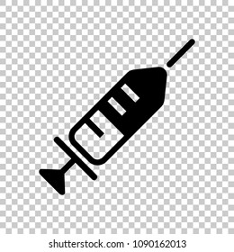 Vektor Stok Simple Injector Icon On Transparent Background (Tanpa ...
