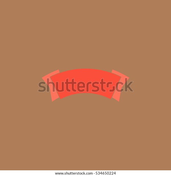 Simple Label Simple Vector Color Icon Stock Vector (Royalty Free ...