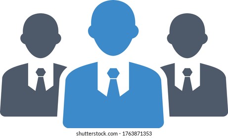 Simple Leader Icon Vector Illustrtion Stock Vector (Royalty Free ...