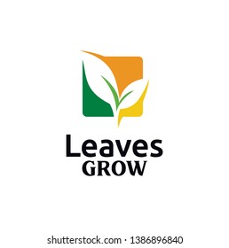 Simple Leave Leaves Logo Design Inspiration: เวกเตอร์สต็อก (ปลอดค่า ...
