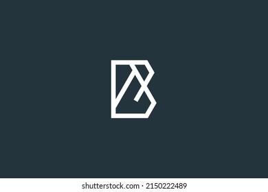 Simple Letter B Logo Design Vector Stock Vector (Royalty Free ...