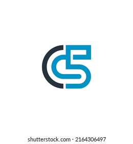 Simple Letter C5 Line Concept Stock Vector (Royalty Free) 2164306497 ...