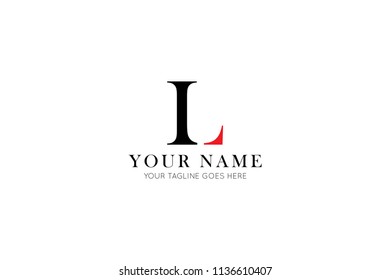 Simple Letter L Logo Icon Symbol Stock Vector (Royalty Free) 1136610407 ...
