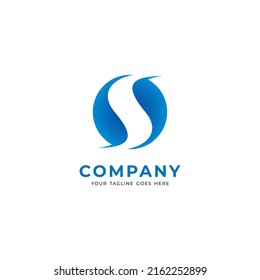 Simple Letter S Logo Design Modern Stock Vector (Royalty Free ...
