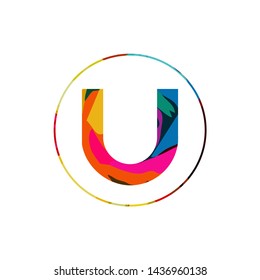 Simple Letter U Logo Icon Design Stock Vector (Royalty Free) 1436960138 ...