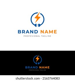 Simple Logo Electrical Company Concept Stock Vector (Royalty Free ...
