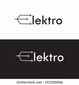 20 Elektro logo Images, Stock Photos & Vectors | Shutterstock