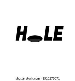 Simple Logo Hole Stock Vector (Royalty Free) 1510275071 | Shutterstock