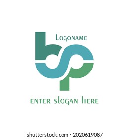 Simple Logo Letter Pb Company Logo Stock Vector (Royalty Free ...