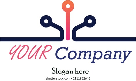 Simple Logo Your Business Easy Edit Stock Vector (Royalty Free ...