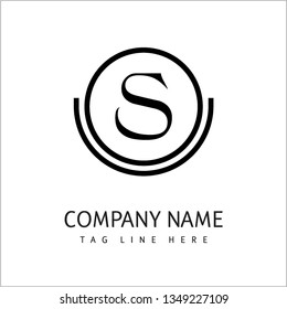 Simple Luxury Logo Design Stock Vector (Royalty Free) 1349227109 ...