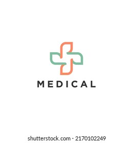 Simple Medical Logo Icon Vector Stock Vector (Royalty Free) 2170102249 ...