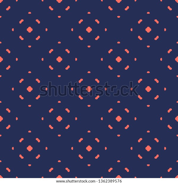 Simple Minimalist Floral Texture Vector Geometric Stock Vector (Royalty ...