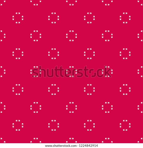 Simple Minimalist Geometric Texture Seamless Pattern Stock Vector ...