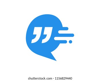 Simple Minimalist Illustration Chat Stock Vector (Royalty Free ...