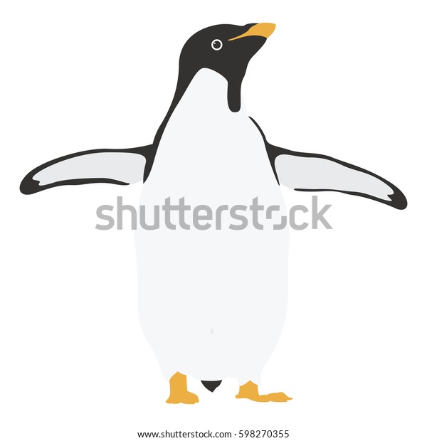 Simple Minimalistic Realistic Cartoon Vector Drawing Stock Vector ...