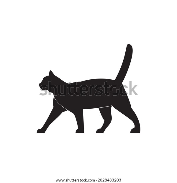 Simple Modern Cat Logo That Perfect Stock Vector (Royalty Free ...