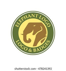 Simple Modern Elephant Logo Stock Vector (Royalty Free) 478241392 ...