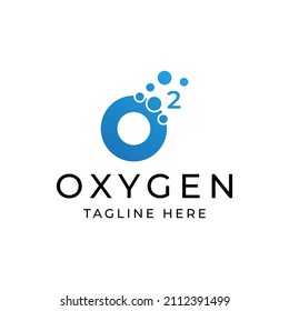 Simple Modern Oxygen Logo Design Stock Vector (Royalty Free) 2112391499