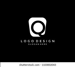 Simple Modern Q Logo Design Template Stock Vector (Royalty Free ...