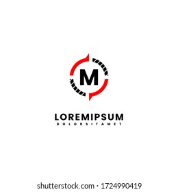 Initial Letter Cm Logo Template Design Stock Vector (Royalty Free ...