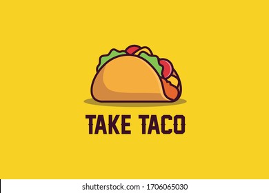 Simple Modern Taco Logo Stock Vector (Royalty Free) 1706065030 ...