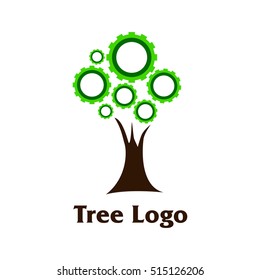 Simple Modern Tree Logo Nature Growth Stock Vector (Royalty Free ...