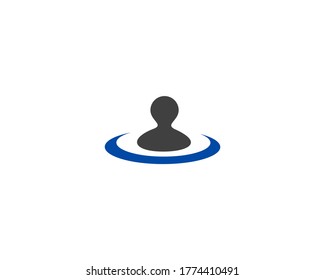 Simple People Logo Design Template Stock Vector (Royalty Free ...