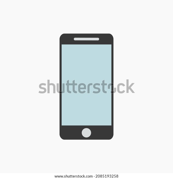 Simple Phone Clipart Vector Illustration Stock Vector (Royalty Free ...