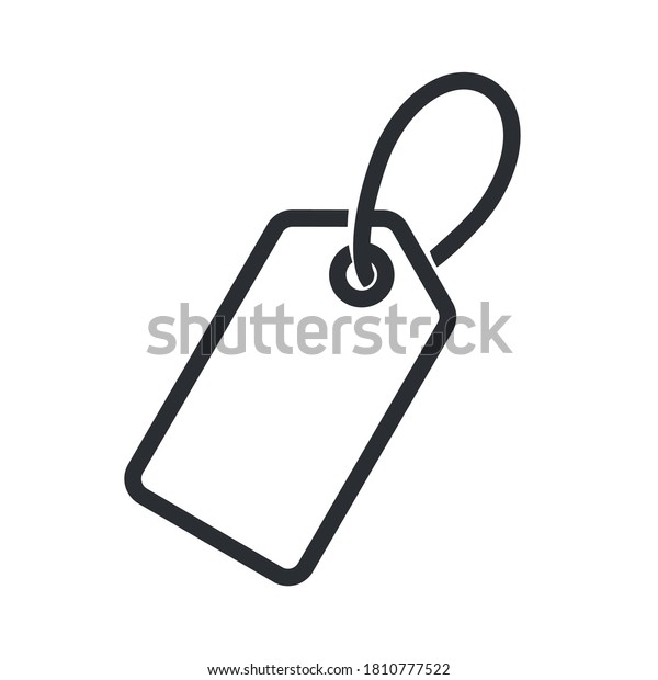 Simple Product Label Icon Promotion During Stock Vector (Royalty Free ...