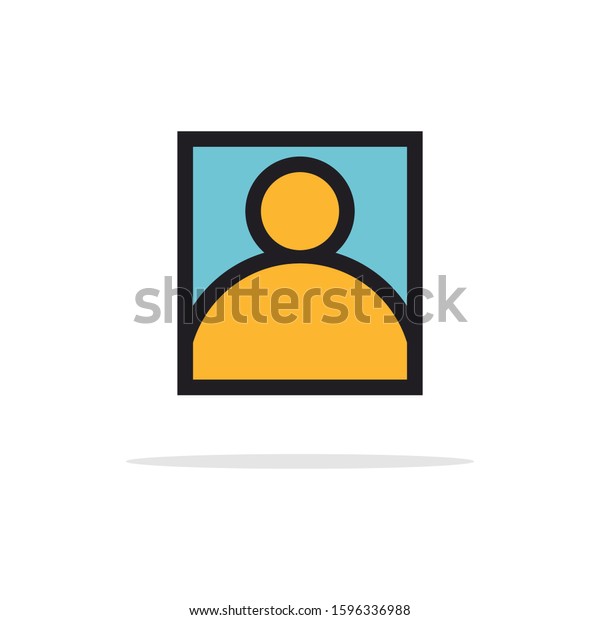 Simple Profile Design Icons Your Web Stock Vector (Royalty Free ...