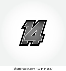 525 14 Racing Number Images, Stock Photos & Vectors | Shutterstock