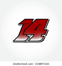 Plantilla de inicio de carreras simple: vector de stock (libre de ...