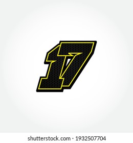 55 Number 17 car logo Images, Stock Photos & Vectors | Shutterstock