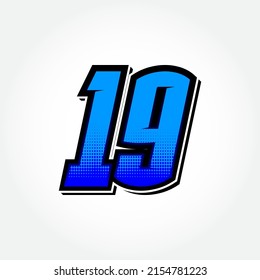 283 Number 19 On Racing Cars Images, Stock Photos & Vectors | Shutterstock