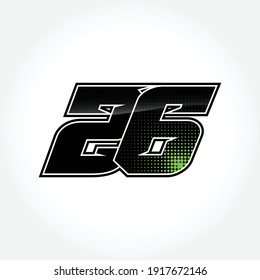 25 Simple start racing number 26 Images, Stock Photos & Vectors ...