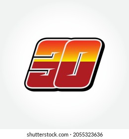 102 Number 30 on racing cars Images, Stock Photos & Vectors | Shutterstock