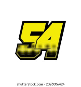 40 54 Race Car Font Images, Stock Photos & Vectors | Shutterstock