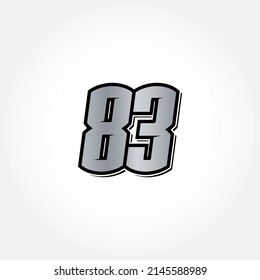 1,791 Number 83 logo Images, Stock Photos & Vectors | Shutterstock