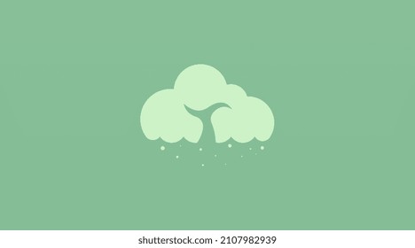 Simple Rain Logo Design Concept Minimalist Stock Vector (Royalty Free ...